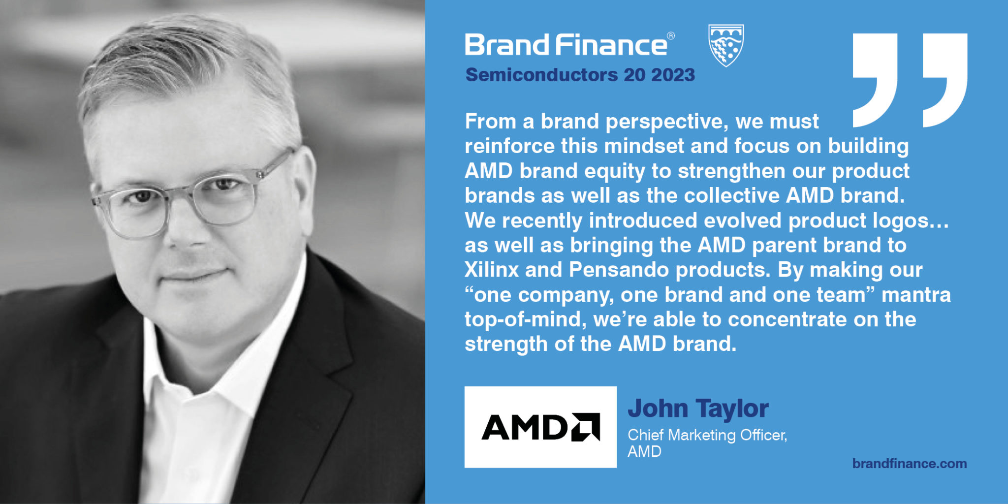 The Growth of AMD: Interview with John Taylor | Brand Finance