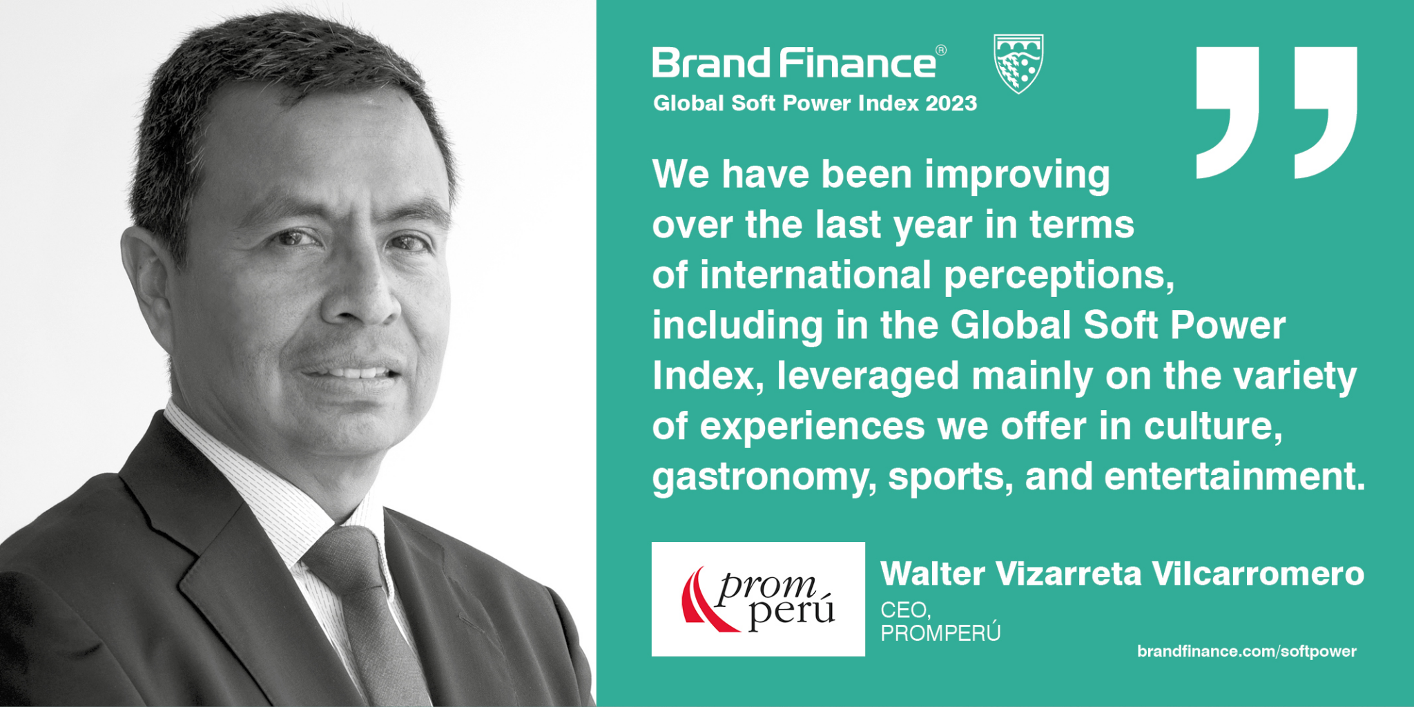 PROMPERÚ: Promoting Peruvian Pride and Identity | Brand Finance